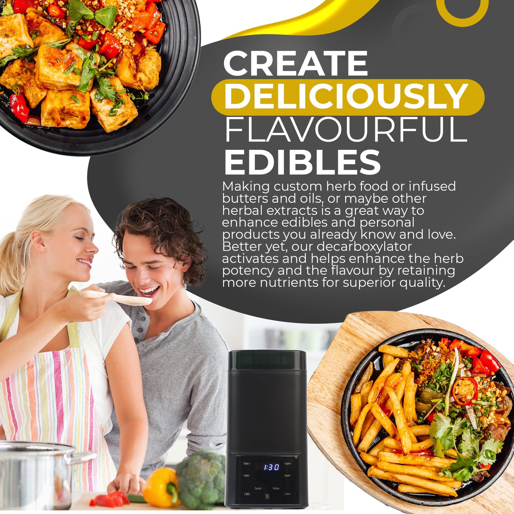 Nebula Boost Black Edition Decarboxylator – Infusion Tool | Nebula Boost